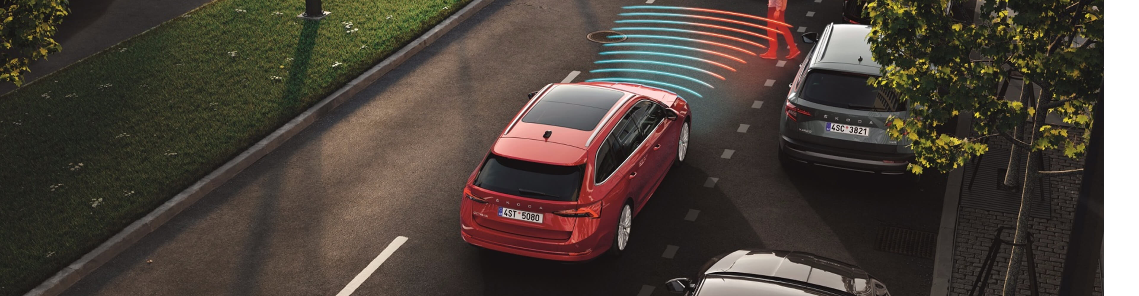 ŠKODA OCTAVIA’s new technology increases cyclist protection | ŠKODA UK